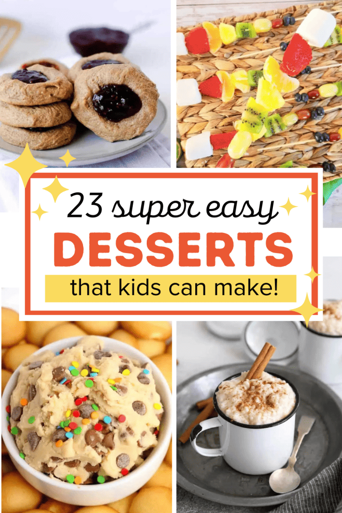 23 Easy Dessert Recipes for Kids to Make by Themselves