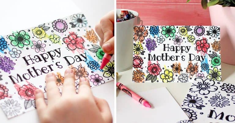7 Free Printable Mother's Day Crafts for Kids