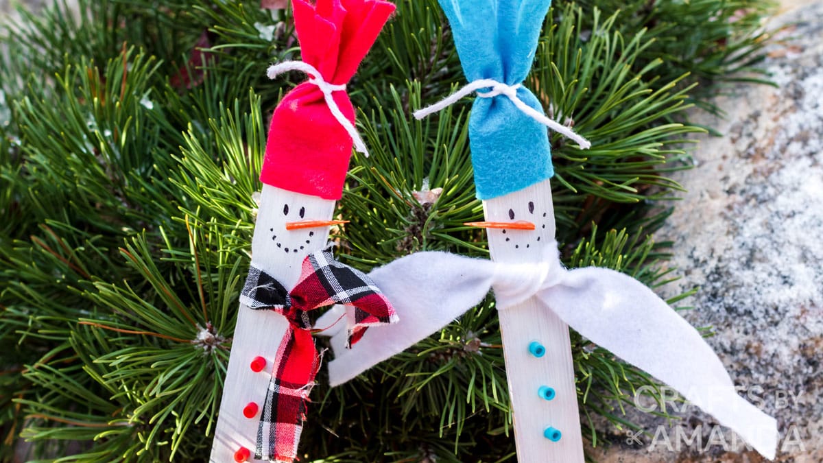 14 Christmas Snowman Crafts for Kids