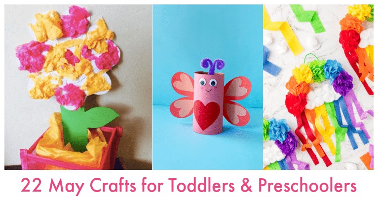 25 Easy Fun May Crafts for Toddlers and Preschoolers (2026)