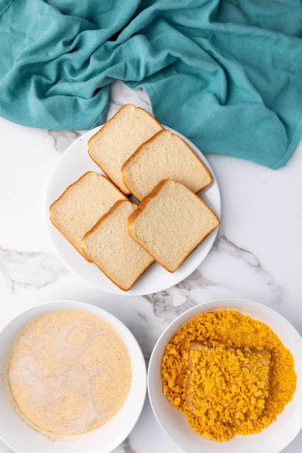 Easy French Toast with Cap'n Crunch Cereal - Three Kids, Three Cats ...