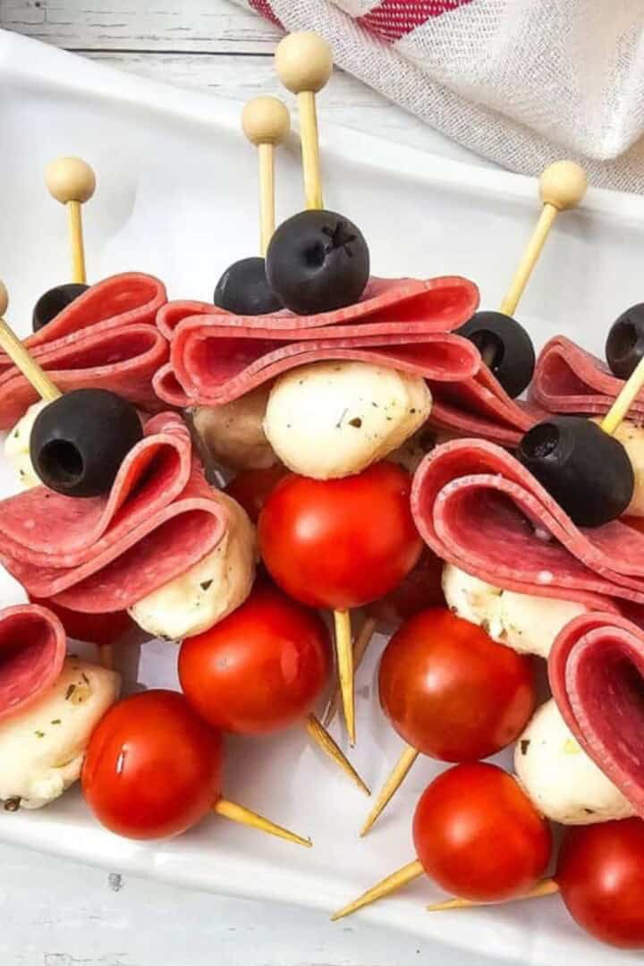 25 Easy Skewer Recipes That Make Great Party Appetizers - Three Kids ...