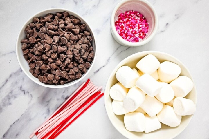 No-Bake Chocolate Marshmallow Sticks - Three Kids, Three Cats, and a ...