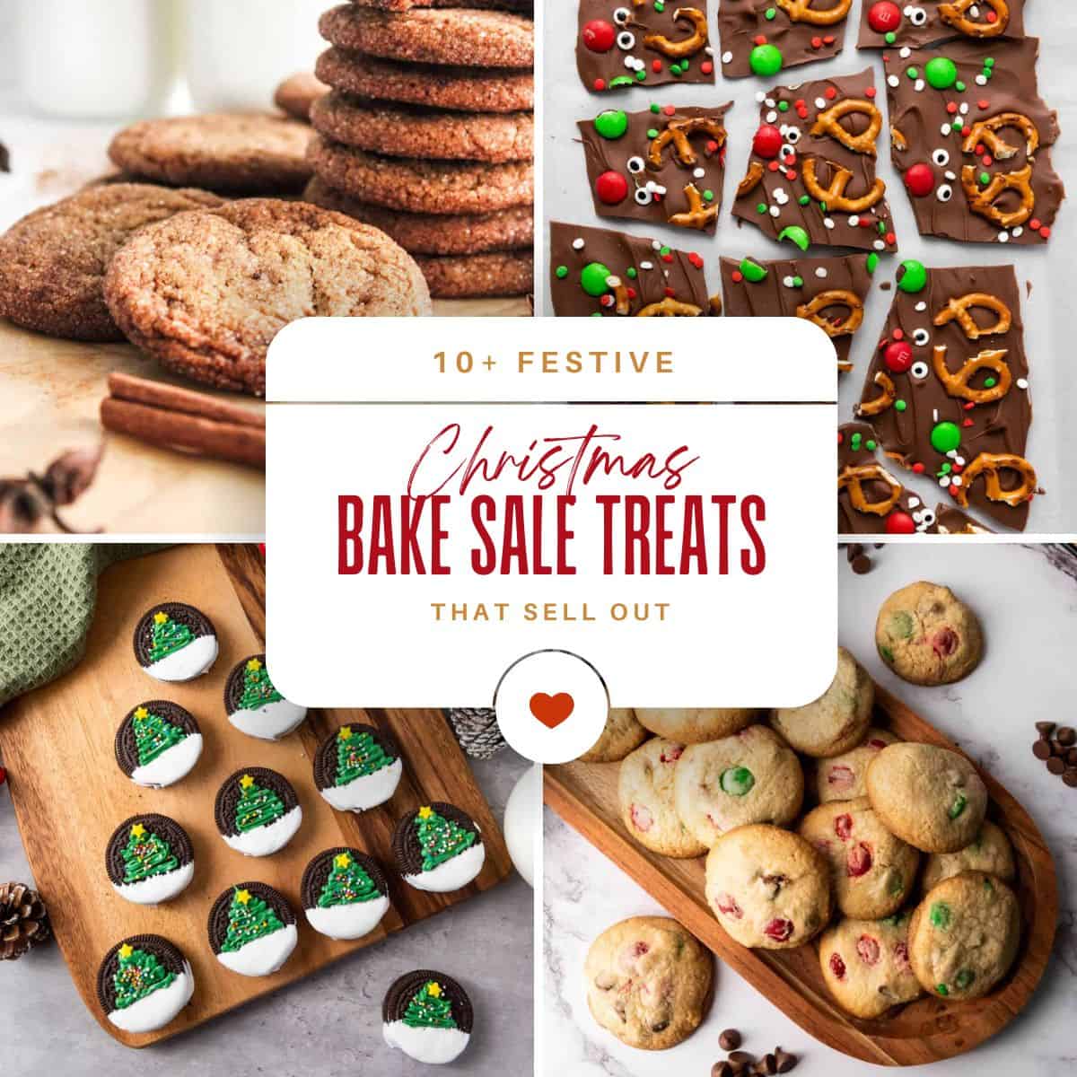 10+ Festive Christmas Bake Sale Treats That Sell Out - Three Kids ...